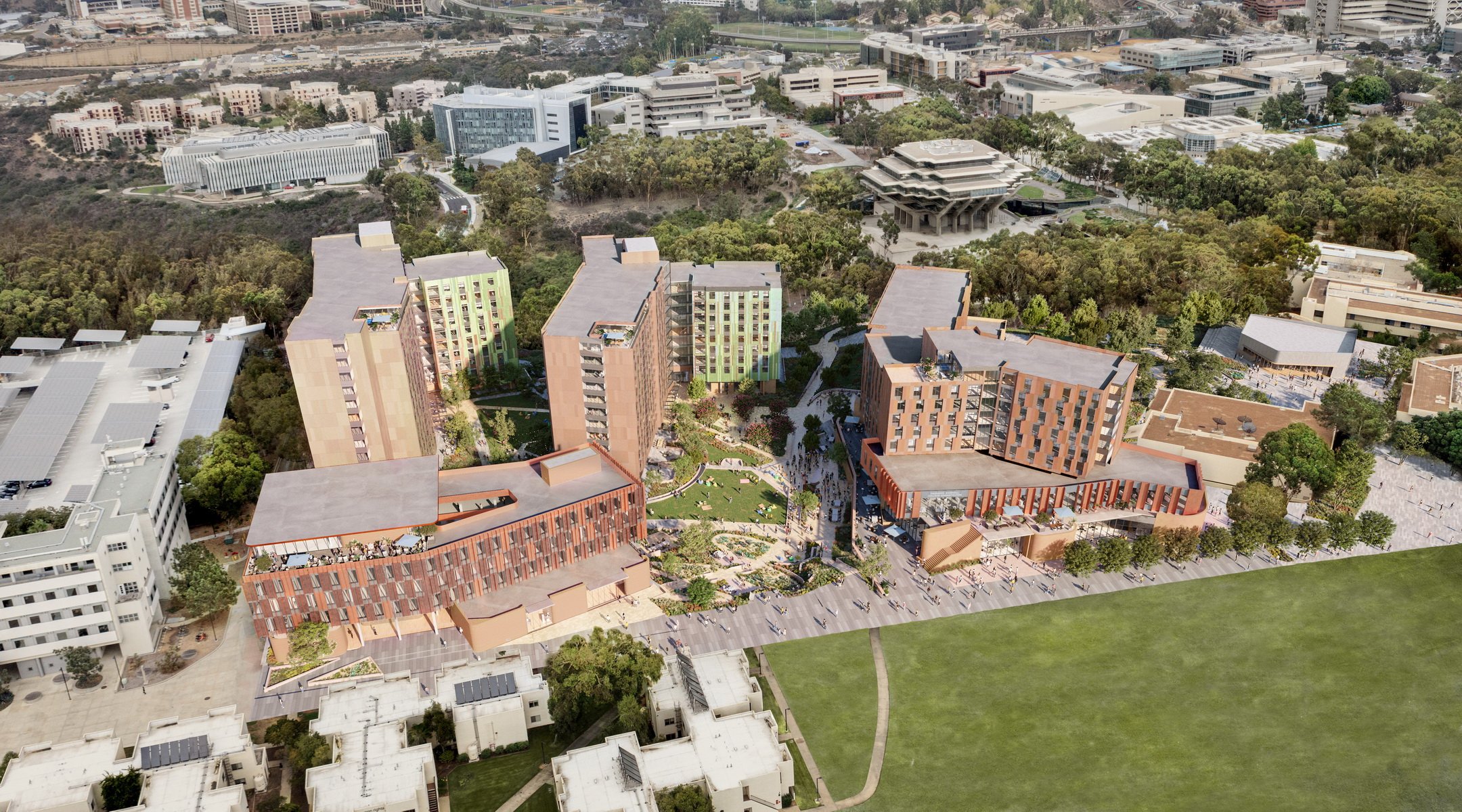 UC San Diego Ridge Walk North Living and Learning Neighborhood